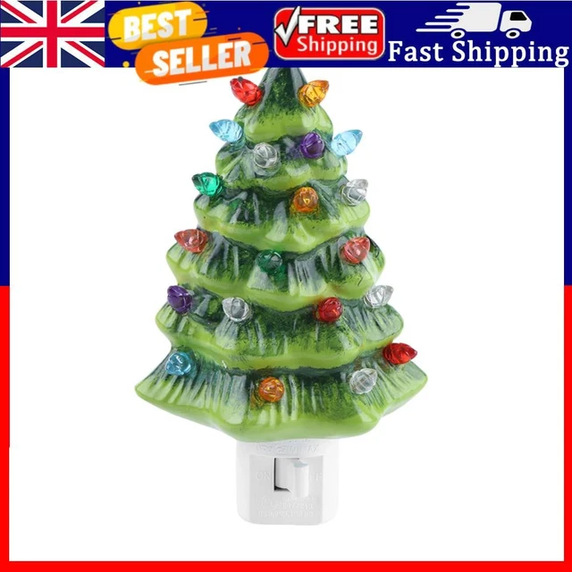 NEW CHRISTMAS TREE Night Light Plug in Decorative Tree Light for ...