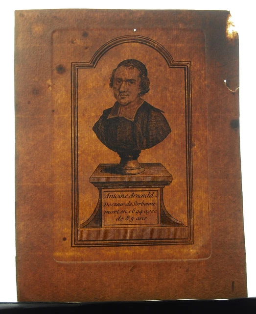 LE GRAND ANTOINE Arnauld janséniste Sorbonne Philosophe mathématicien ...