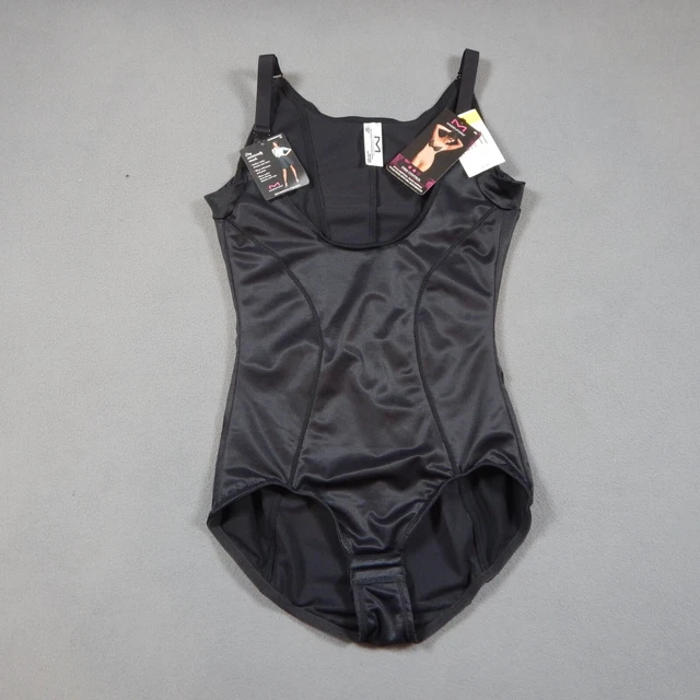 MAIDENFORM OPEN BUST Body Briefer Medium Firm Control Wear Your Own Bra ...
