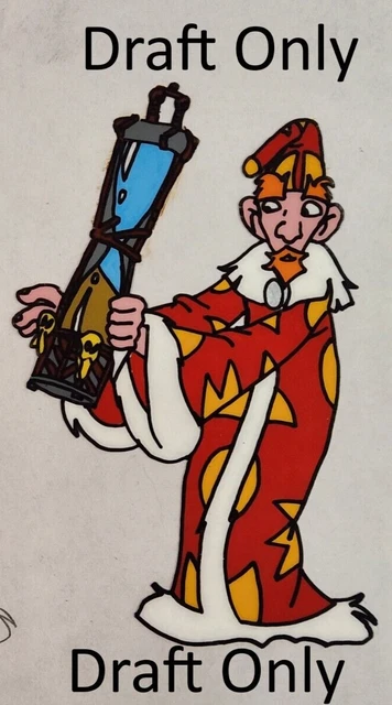 TERRY PRATCHETTS DISCWORLD Rincewind Hanna Barbera Frame 11/50 +Hand ...