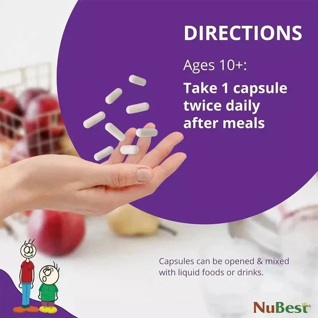 NUBEST TALL 10+ - Powerful Growth Formula For Kids 10+ And Teens Who ...