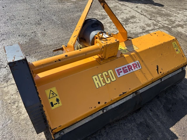 RECO FERRI 1.25M Wide Flail Topper / Grass Cutter / Pasture Mower ...