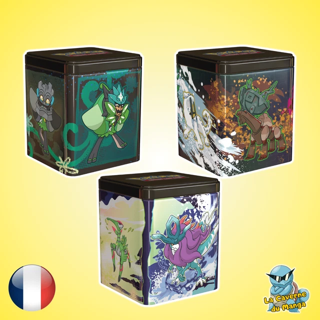 POKÉMON TIN CUBE 2025 EV1 EV7 EV8 Art Set Officiel Neuf Fr EUR 59,99 ...