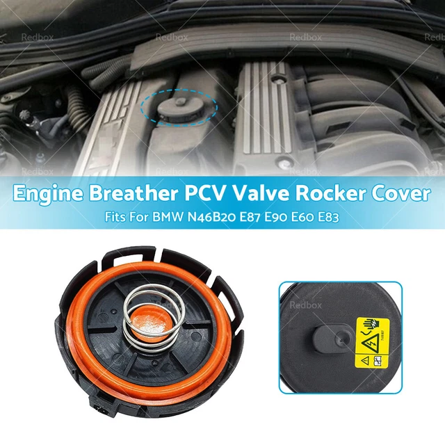 ENGINE BREATHER PCV Valve Rocker Cover Fit For BMW N46 N46B20 E60 E83 ...