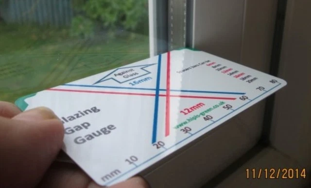 GLAZING GAP GAUGE for Measuring Gap in Double Glazing Panels- Quality ...