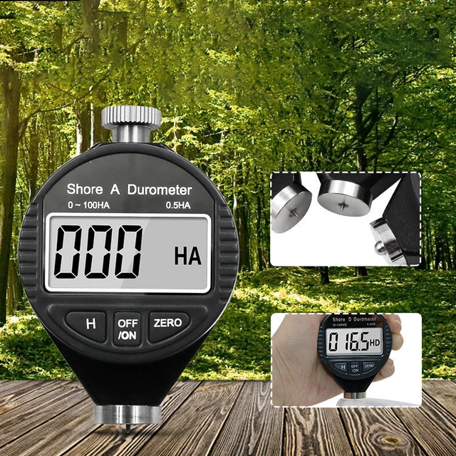 DIGITAL SHORE TIRE Durometer A Hardness Tester Rubber new Meter $32.66 ...