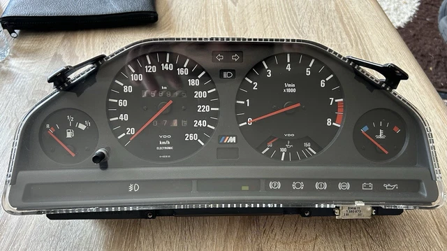 BMW E30 M3 Instrument Cluster Clocks S14 Rare £795.00 - PicClick UK