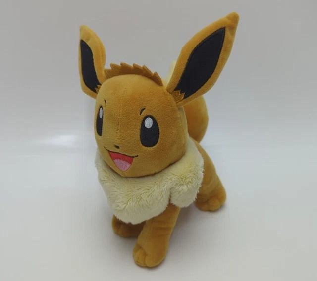 2021 JAZWARES POKEMON - Eevee - Soft Plush Stuffed Toy Teddy Plushie ...