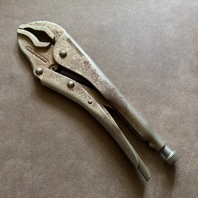 VINTAGE 9& SIDCHROME Self Grip Vise-Grip Locking Clamp Pliers Hand Tool $60.00 - PicClick AU