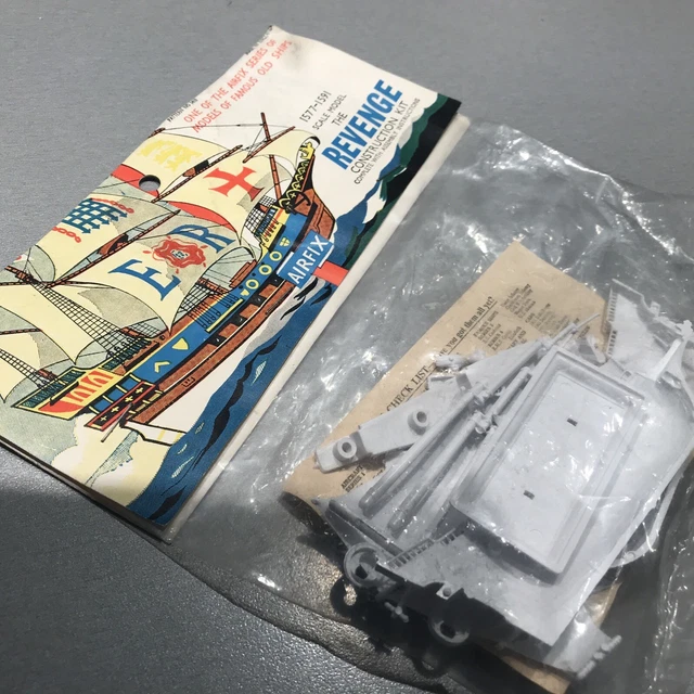 RARE : AIRFIX VINTAGE : BATEAU THE REVENGE SOUS BLISTER Réference 1411 ...