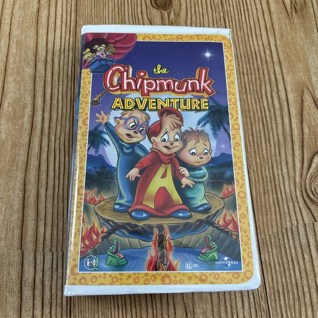 THE CHIPMUNK ADVENTURE VHS 1998 Clamshell + CD-ROM Alvin & The ...
