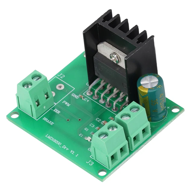 DC MOTOR DRIVE Module PWM SpeedRegulation Motor Driver Controller Board ...
