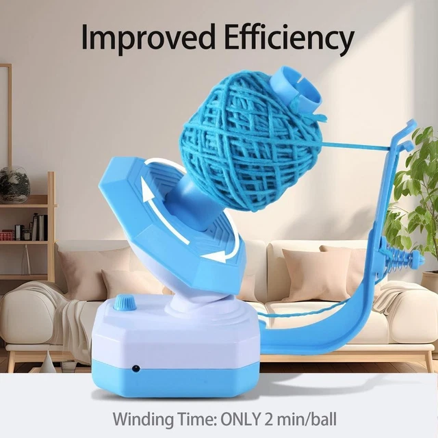 ELECTRIC YARN BALL Winder For Crocheting, Woolen Ball and Winding ...