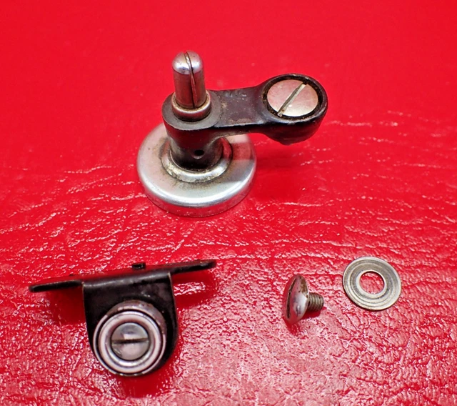 VINTAGE 1939 SINGER 221 Featherweight Sewing Machine Bobbin Winder w ...