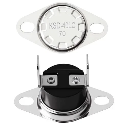 THERMOSTAT THERMAL FUSE Switch KSD40LC 70 Normally Closed for GE ...