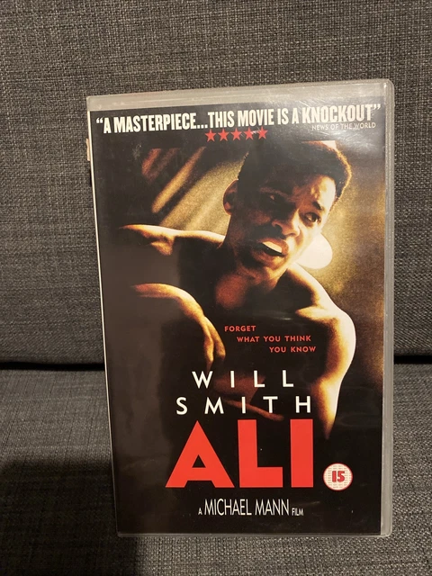MUHAMMAD ALI (VHS) BIG BOX - Will Smith + Jamie Foxx + Mario Van ...