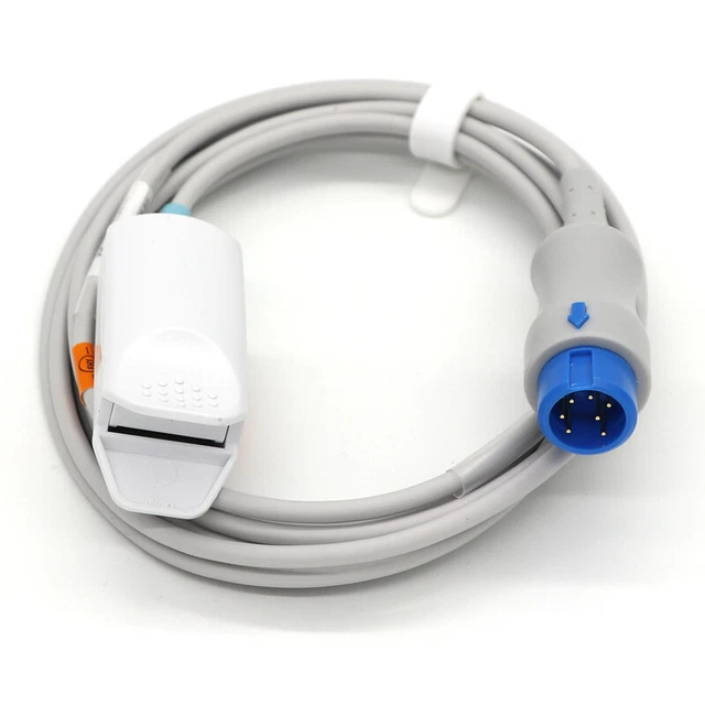 SPO2 ADULT SENSOR Pulse Oximetry Probe 6 Pin Applicable Fit For ...
