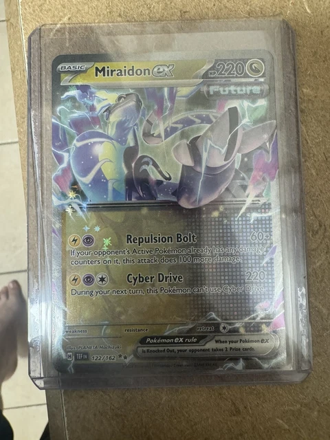 MIRAIDON EX 122/162 Double Rare Pokémon JCG : Écarlate & Violet ...