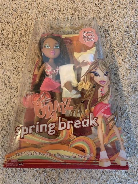 MGA ENTERTAINMENT BRATZ Spring Break Yasmin Bonus Beach Dress Rare/NIB ...