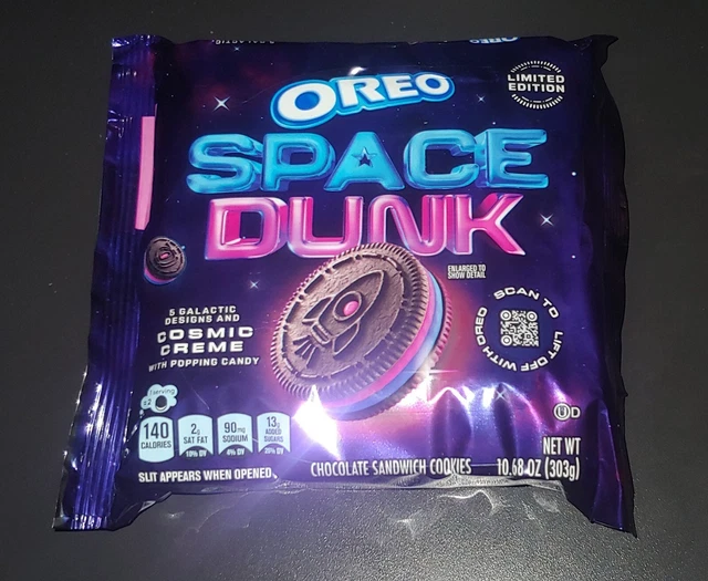 OREO SPACE DUNK Chocolate Sandwich Cookies Limited Edition 10.68 oz ...