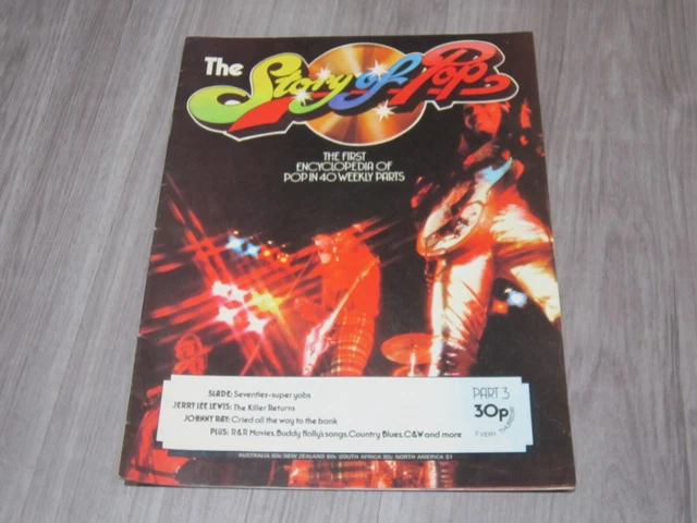VINTAGE STORY OF pop magazine ,1973 ,rock and roll ,Slade £5.50 ...