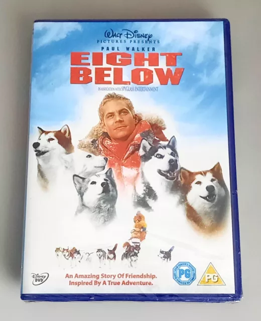 DISNEY EIGHT BELOW DVD: Paul Walker, Moon Bloodgood, Jason Biggs: New ...