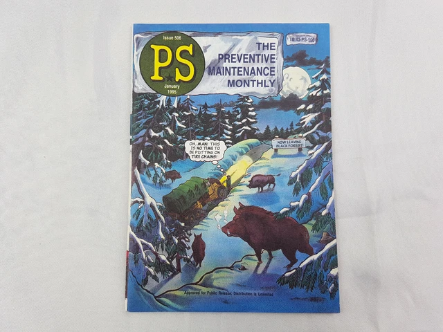 US ARMY PS The Preventive Maintenance Monthly Magazine Issue 506 ...