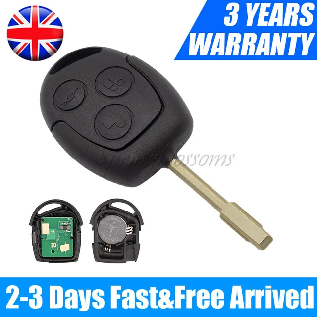 NEW FOR FORD Fiesta Fusion Transit MK6 Remote Key Fob 4D63 Chip 3 ...