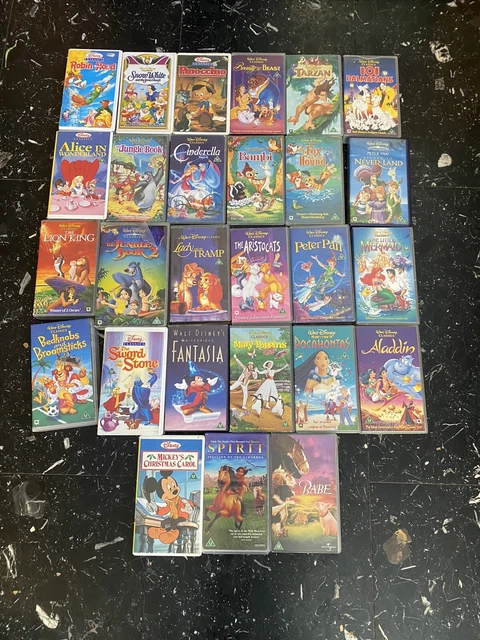 WALT DISNEY CLASSIC collection vhs £104.68 - PicClick UK