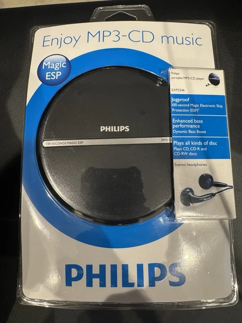 PHILIPS PORTABLE MP3 - CD Player EXP2546 - New & Sealed £39.00 ...