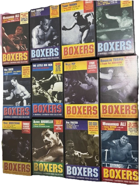 A MARSHAL CAVENDISH Video Collection Boxers VHS Rare Fights £94.32 ...