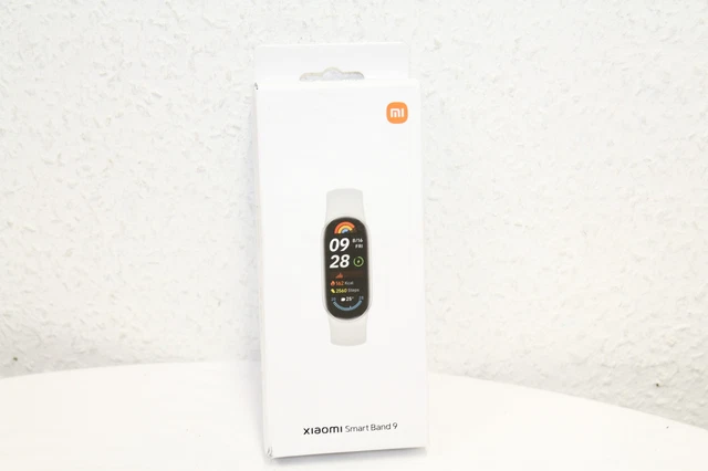 XIAOMI SMART BAND 9 Glacier Silver Smart-Watch Neu Rechnung MwSt EUR 33 ...
