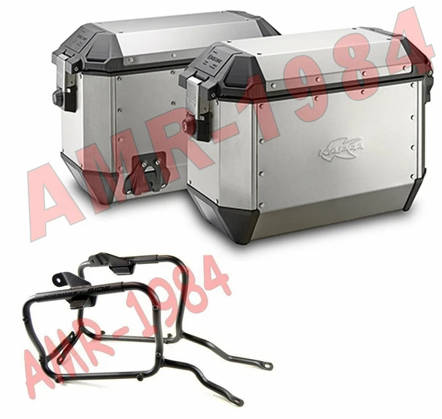 KIT VALISES KAPPA K'MISSION KMS36A Aluminium Benelli TRK502 17 - 20 ...