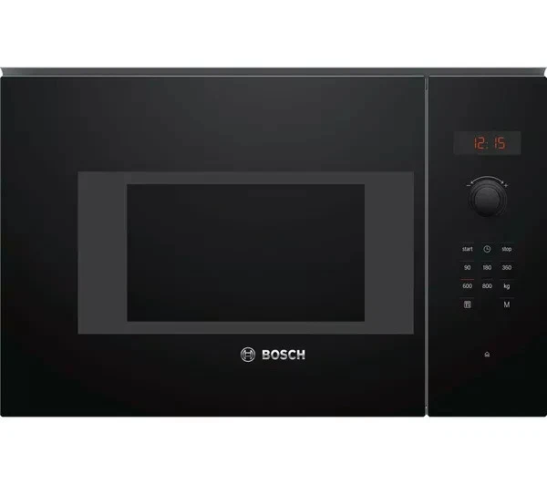 BOSCH SERIES 4 BFL523MB0B Built-in Solo Microwave - Black £339.99 ...