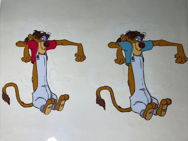 TALE SPIN ANIMATION Cels model Cel WALT DISNEY production Art Vtg ...