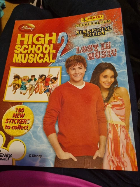 PANINI HIGH SCHOOL Musical 2 Sticker Album Empty Brand New Stickers Zak ...