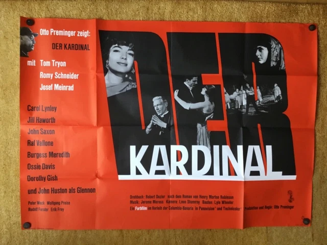 DER KARDINAL (A0-KINOPLAKAT '64) - Romy Schneider / Tom Tryon EUR 10,00 ...