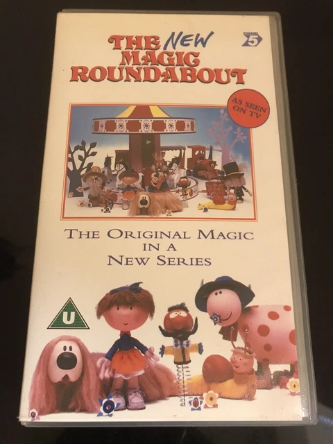 THE NEW MAGIC Roundabout Channel 5 VHS Rated U £2.79 - PicClick UK