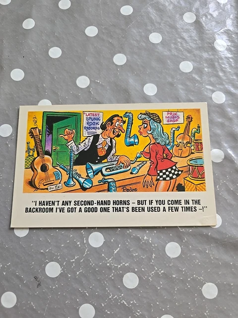 VINTAGE SAUCY SEASIDE Comic Postcard Sunny Pedro Series No 254 By Pedro ...