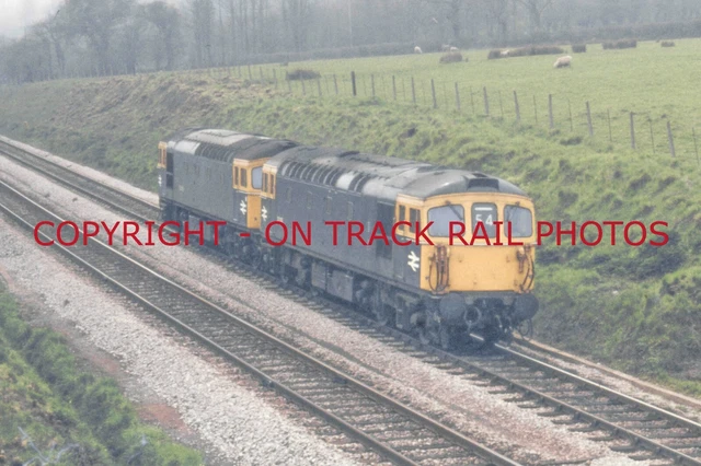 UK RAILWAY PHOTOGRAPH Of Class 33 33118. Rm33-579 £1.70 - PicClick UK