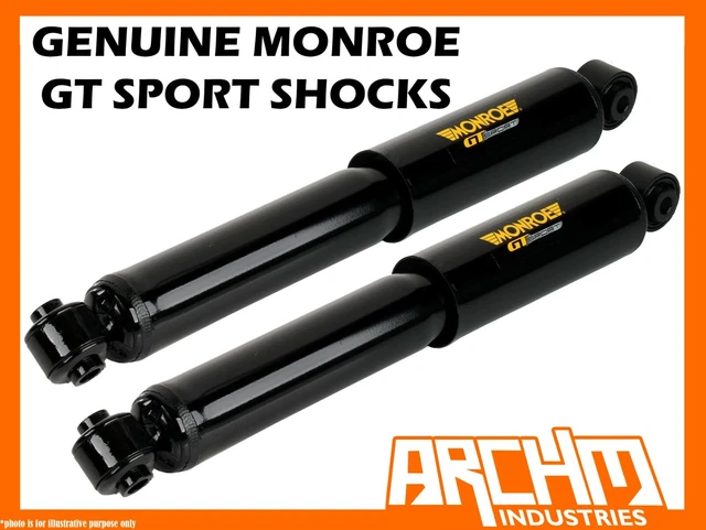 MONROE GT SPORT Lowered Rear Gas Shocks For Ford Falcon Ba Xr6 Turbo ...