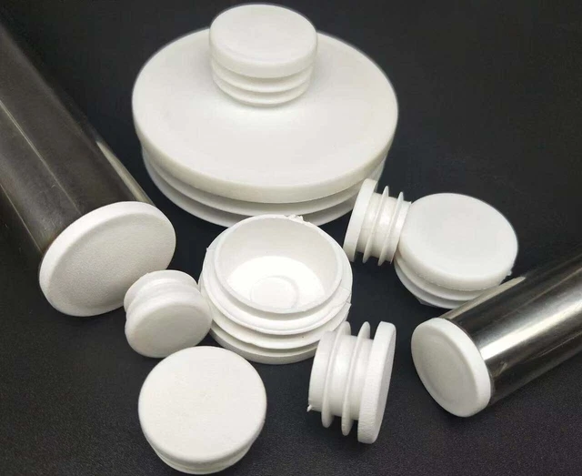 ROUND TUBE INSERTS Tube Plastic End Caps Pipe Fittings Plastic Feet ...