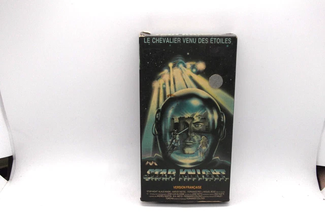 STAR KNIGHT (VHS)(FRENCH) Tested Klaus Kinski $17.99 - PicClick CA