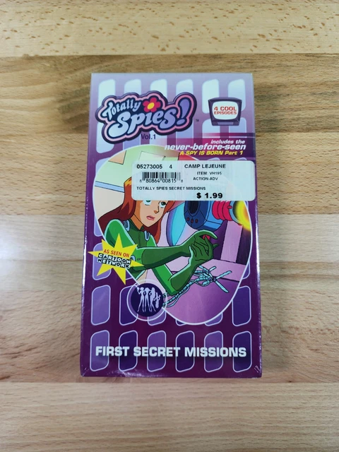 TOTALLY SPIES VOLUME 1 VHS 4 Episodes 2004 Goodtimes Video Cartoon ...