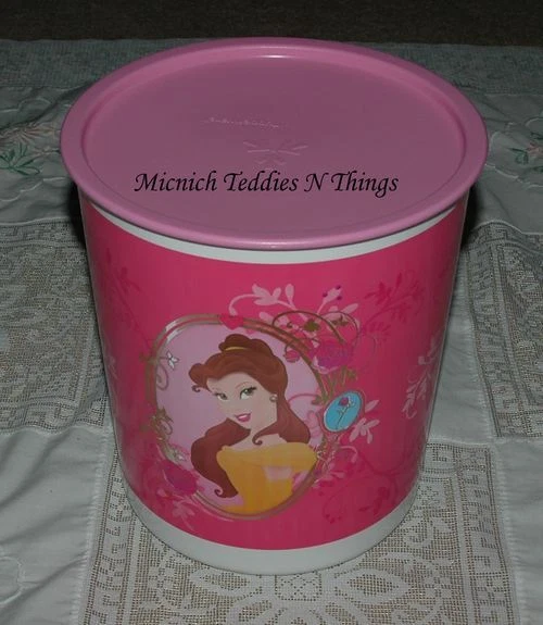 TUPPERWARE DISNEY PRINCESS Belle Canister $39.95 - PicClick AU