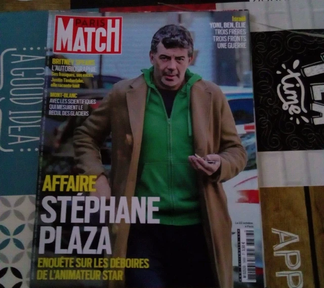 REVUE *PARIS MATCH*STEPHANE Plaza/Britney Spears/Dupontel/S van rechem ...