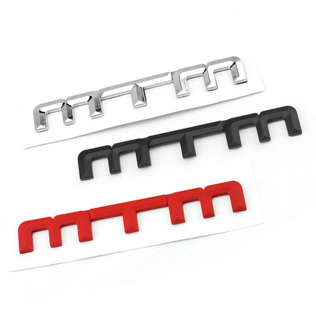 AUTO MTM LOGO Badge Emblem Abzeichen 3D Aufkleber Sticker Für Golf AUDI ...