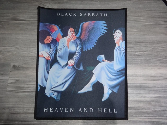 PATCH BACKPATCH BACK Patch Rar Heavy Metal Black Sabbath Dio Rainbow ...