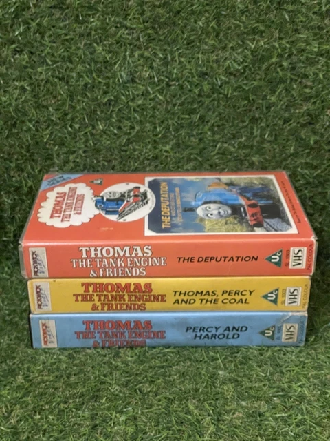 3X VHS VIDEO Tapes Thomas the Tank Engine and Friends Childrens ...