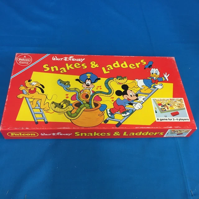 VINTAGE 1980S FALCON Walt Disney Snakes and Ladders Board Game £9.99 ...